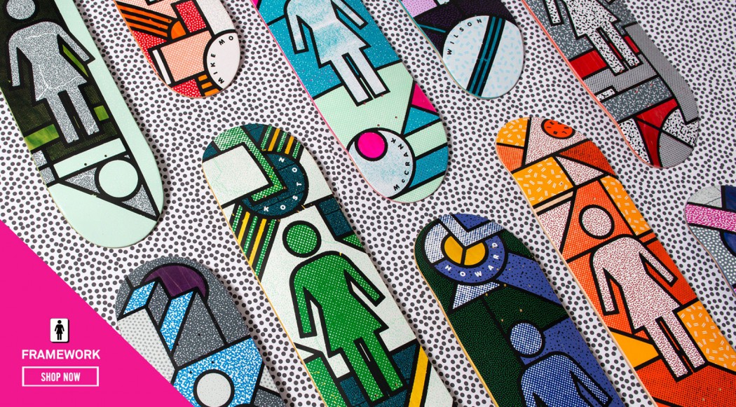 Framework series by Girl Skateboards - The Daily Board