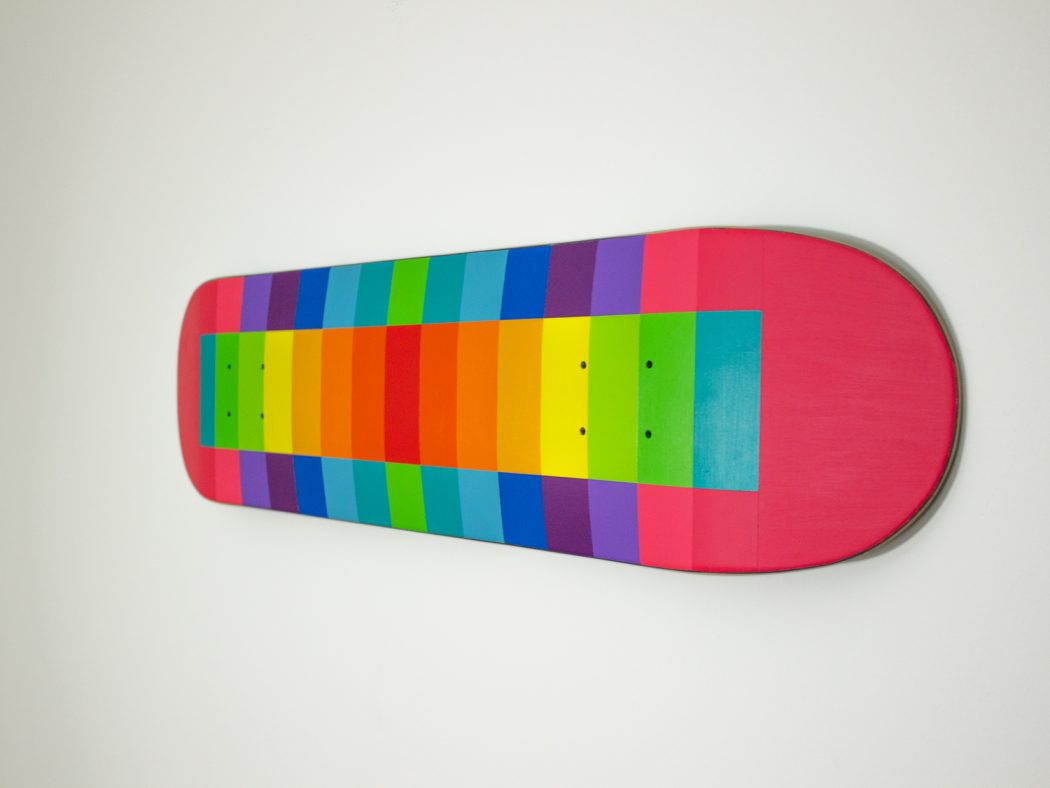 Acrylic on a skateboard deck by Proroxie - The Daily Board
