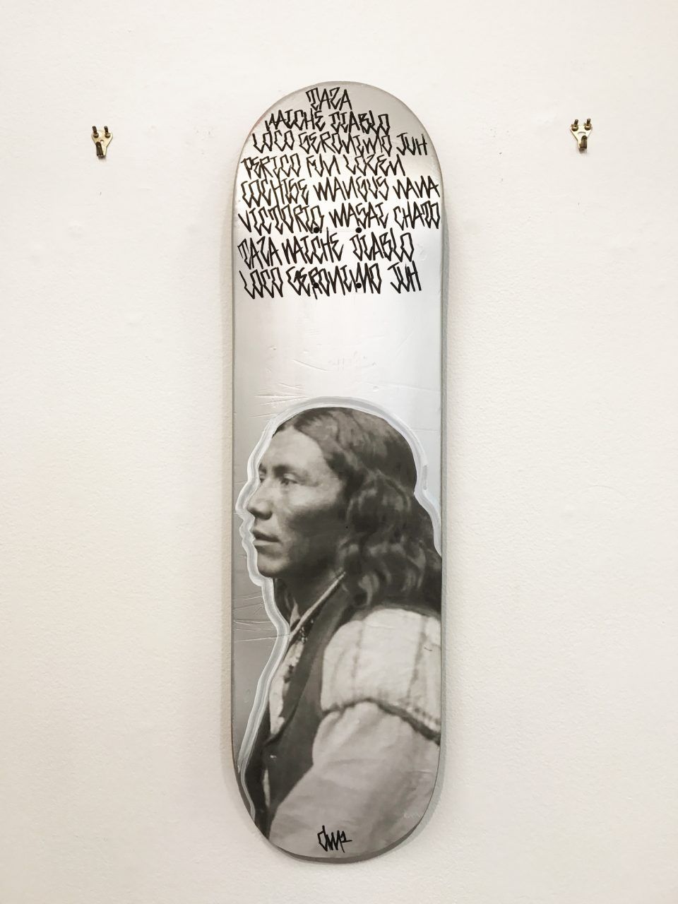 Original Triptych by Apache Skateboards x Douglas Miles - The Daily Board