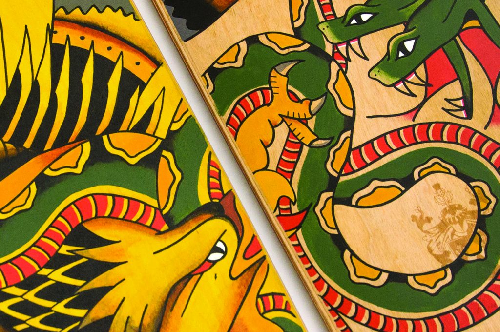 Preview of INKING BOARD 001 · Skateboards - The Daily Board