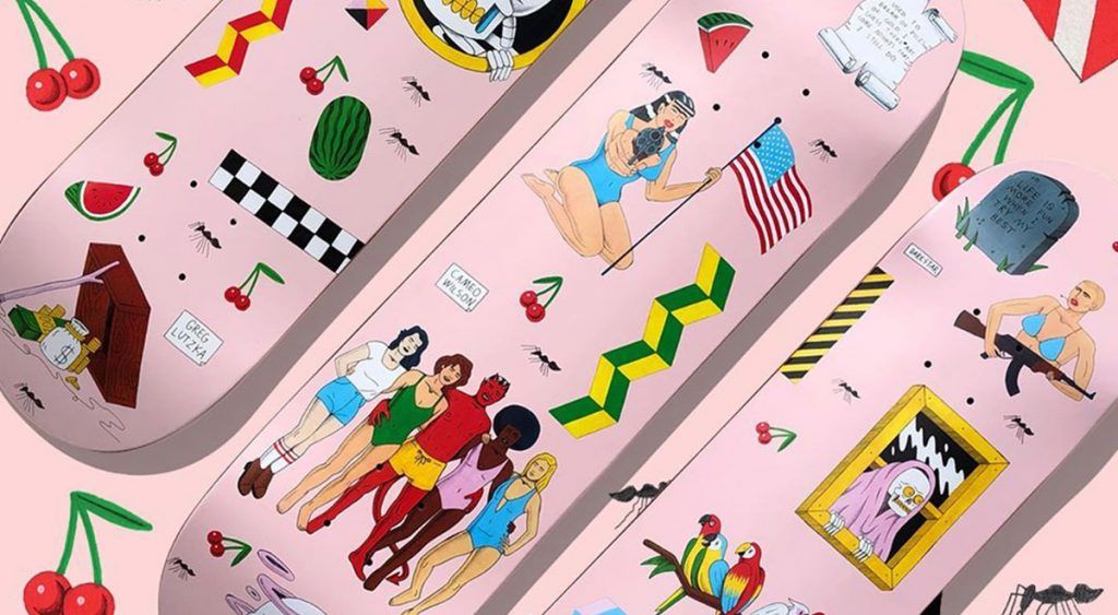 Guest Artist Pro Series by Luke Pelletier x Darkstar Skate