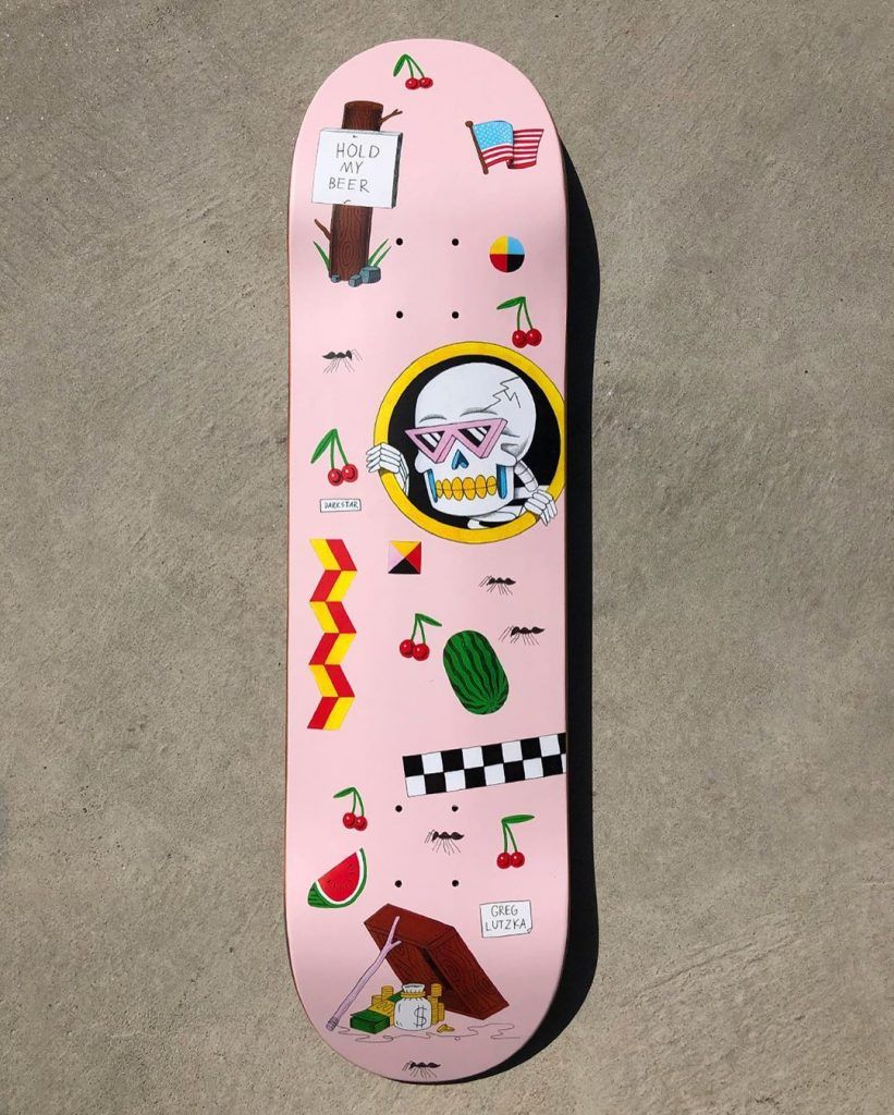 Guest Artist Pro Series by Luke Pelletier x Darkstar Skate