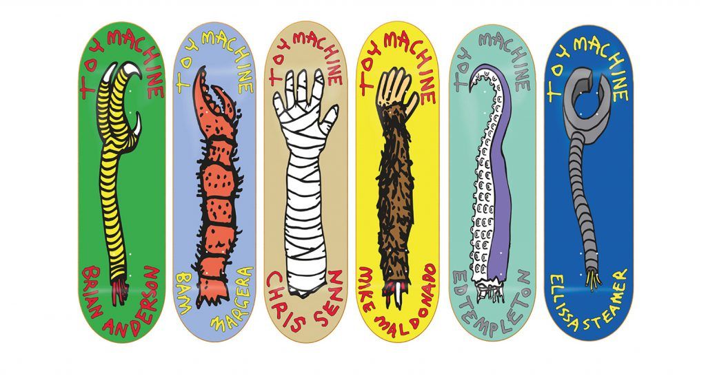 Mark “Fos” Foster, founder & Art director of Heroin Skateboards