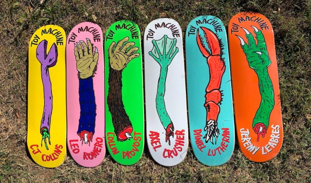 Mark “Fos” Foster, founder & Art director of Heroin Skateboards