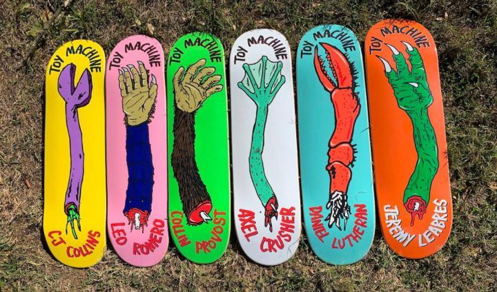 Mark “Fos” Foster, founder & Art director of Heroin Skateboards