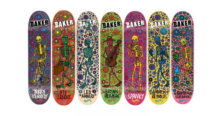 Mark “Fos” Foster, founder & Art director of Heroin Skateboards