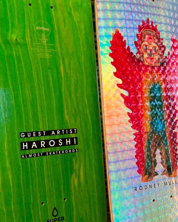 Haroshi x Almost Skateboards - The Daily Board