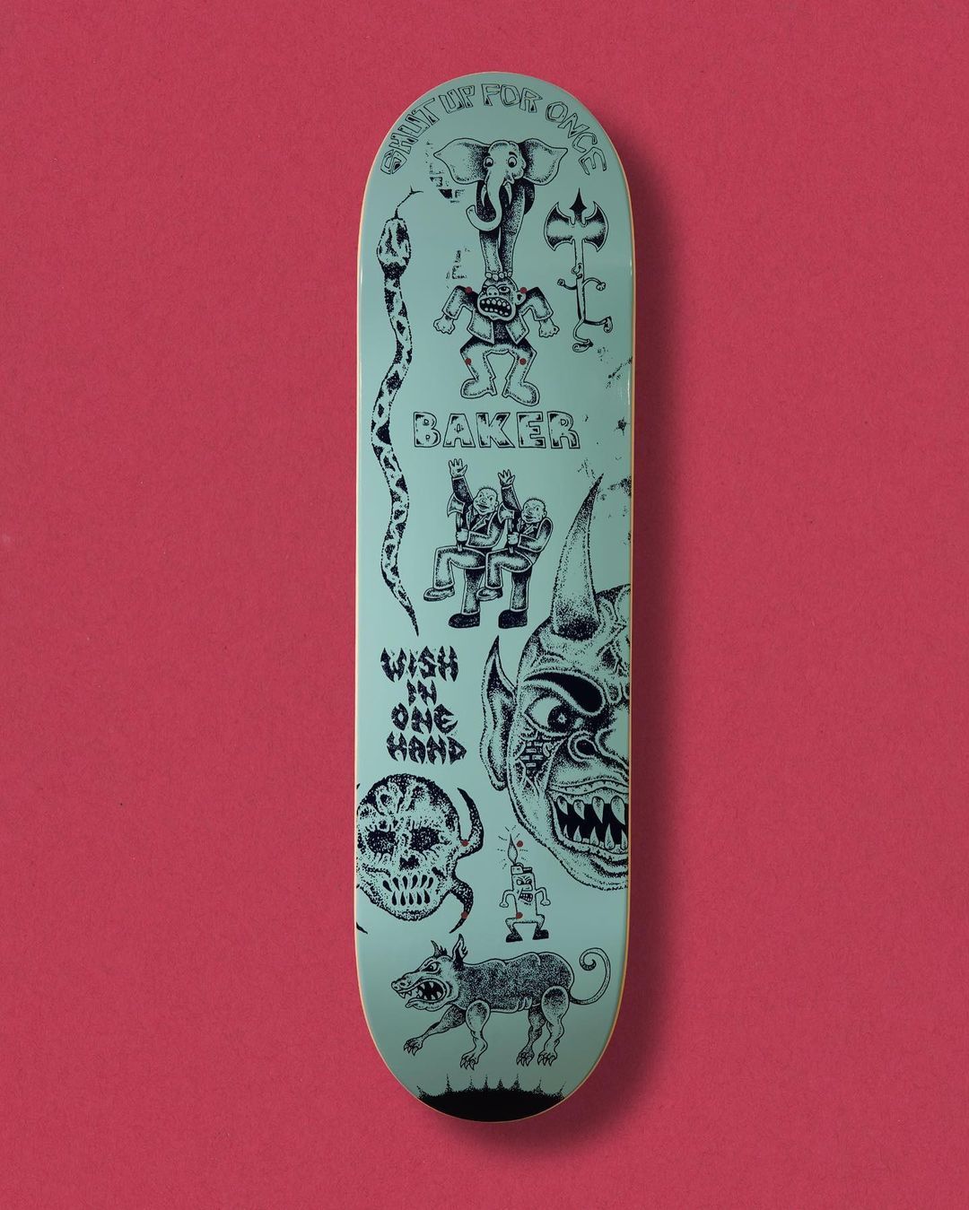 Stop and Think by Mike 'Lottie' Gigliotti x Baker Skateboards - The ...