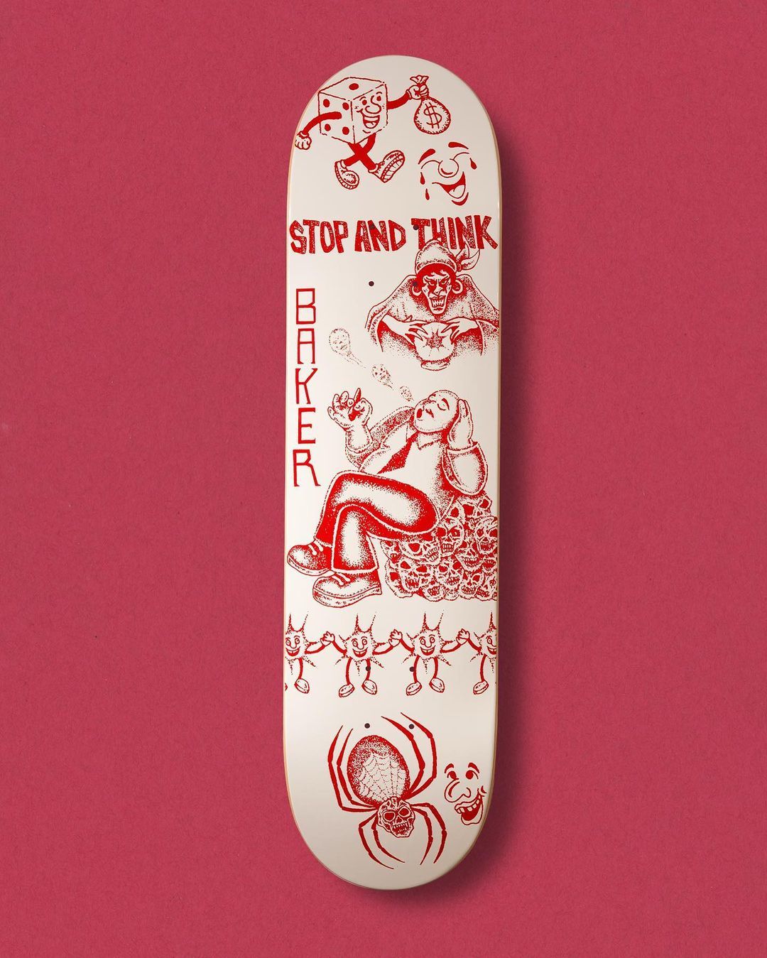 Stop and Think by Mike 'Lottie' Gigliotti x Baker Skateboards - The ...